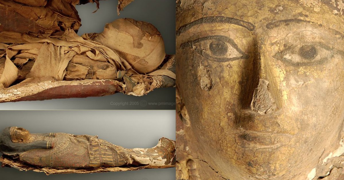 Una mummia... nascosta a Brissago, in un sudario di bende. Un ...
