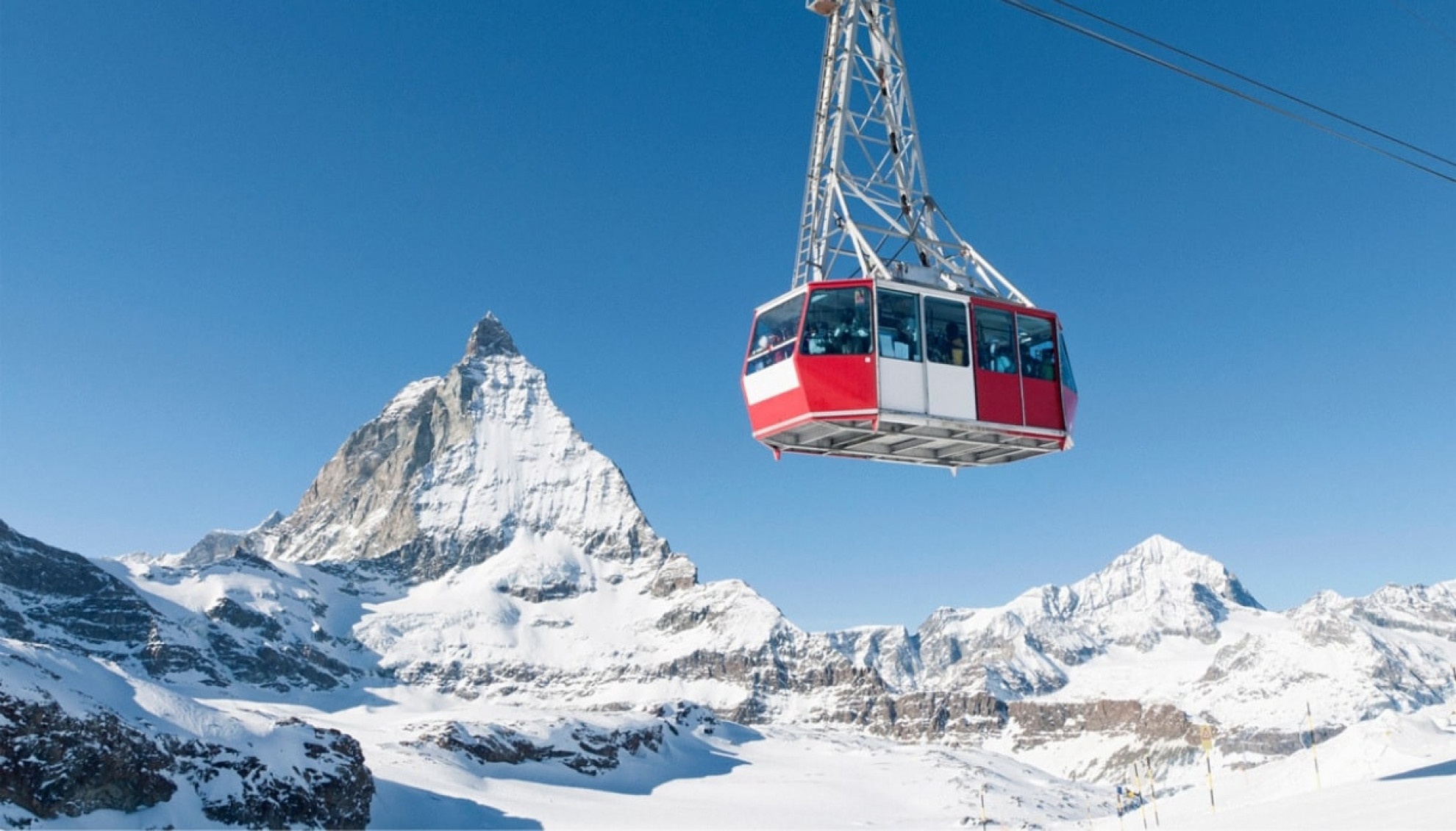 Un'ora e mezza mozzafiato sulle Alpi. Inaugurata la funivia Cervinia ...